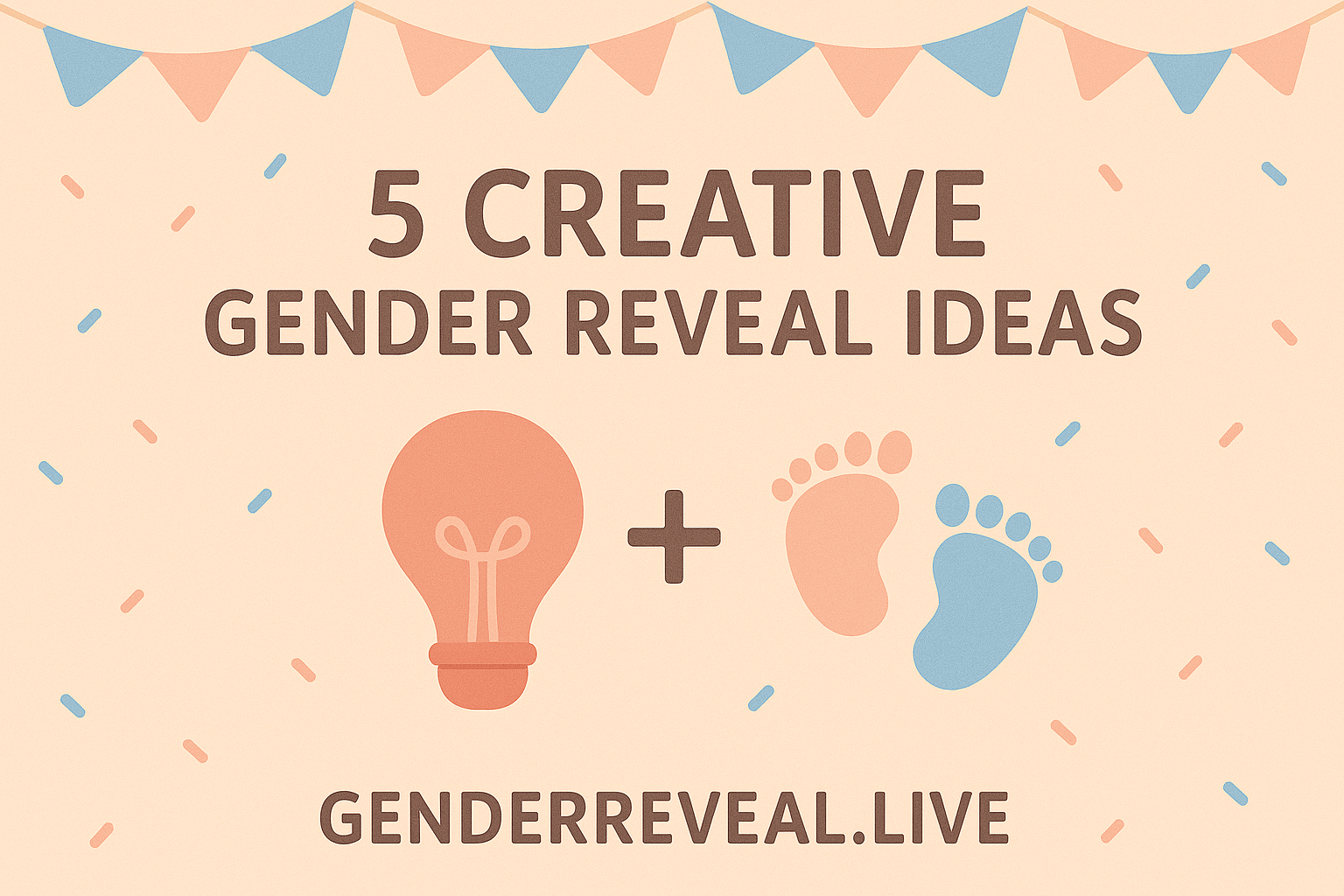 5 Creative Gender Reveal Ideas That Will Wow Your Guests | GenderReveal ...